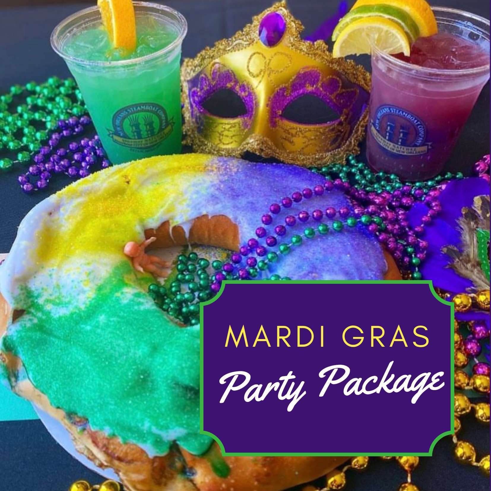Mardi Gras Party Package - Steamboat Natchez